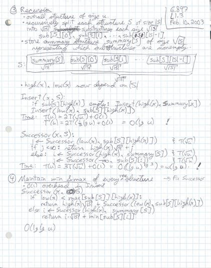 Lecture 1 page 3 at 50 DPI -- 6.897, Advanced Data Structures, Prof ...