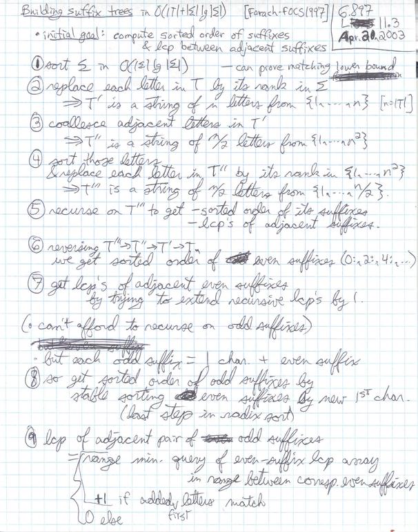 Lecture 11 page 3 at 72 DPI -- 6.897, Advanced Data Structures, Prof ...